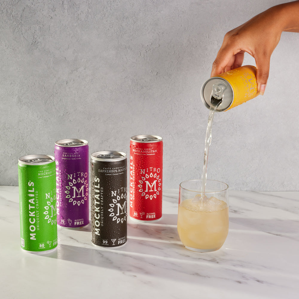 Variety 12 Pack Nitro Cans – NITRO Mocktails UK