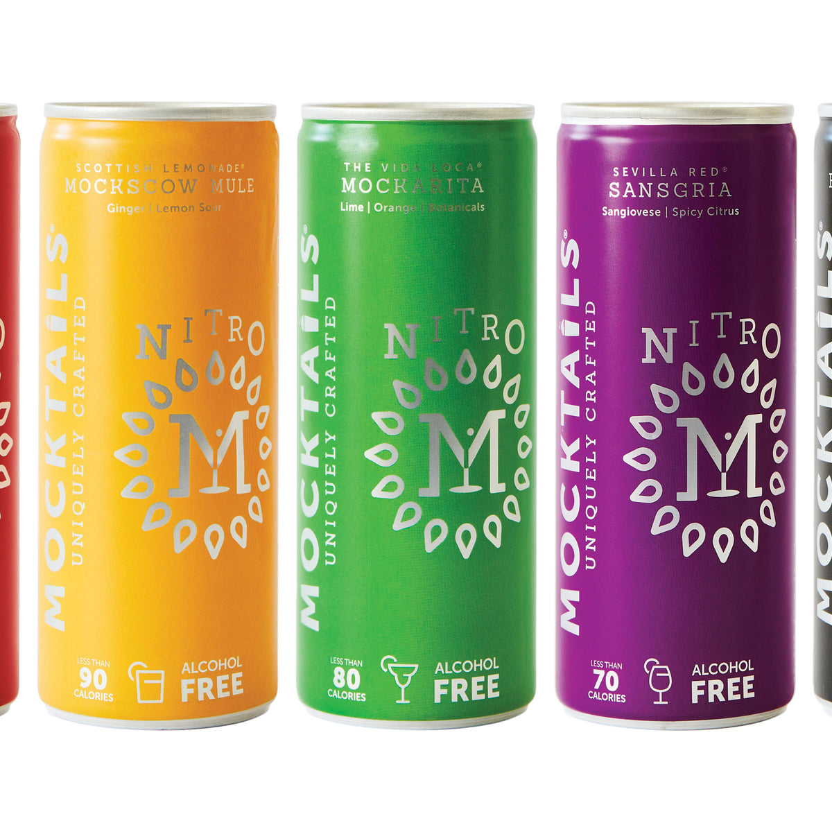 Variety 12 Pack Nitro Cans – NITRO Mocktails UK